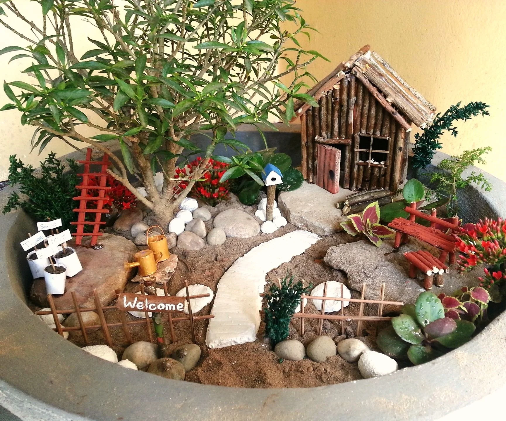 How to Create Your Own Home Garden Miniature Model - Home Plumbing Basics
